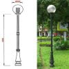 Cast iron lamp post Suppliers and Manufacturers - Casting parts Foundry