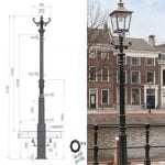 Cast iron lamp post Suppliers and Manufacturers - Casting parts Foundry