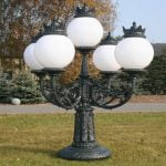 Buy Victorian Royal Gothic Garden Lamp Post Mansion Decorative Light