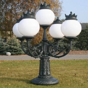 Buy Victorian Royal Gothic Garden Lamp Post Mansion Decorative Light