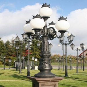 Buy Victorian Royal Gothic Garden Lamp Post Mansion Decorative Light