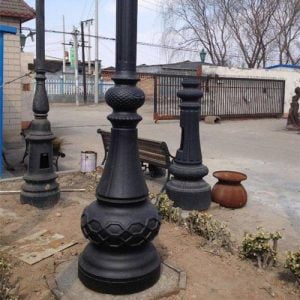 Hive Ornate Black Royal Lamp Post Base Commercial - Supply Bulk