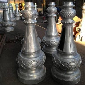 Hive Ornate Black Royal Lamp Post Base Commercial - Supply Bulk