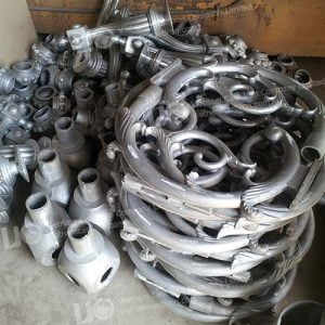 Customized Cast Aluminum Lamp Post Parts, Lighting Pole Accessories