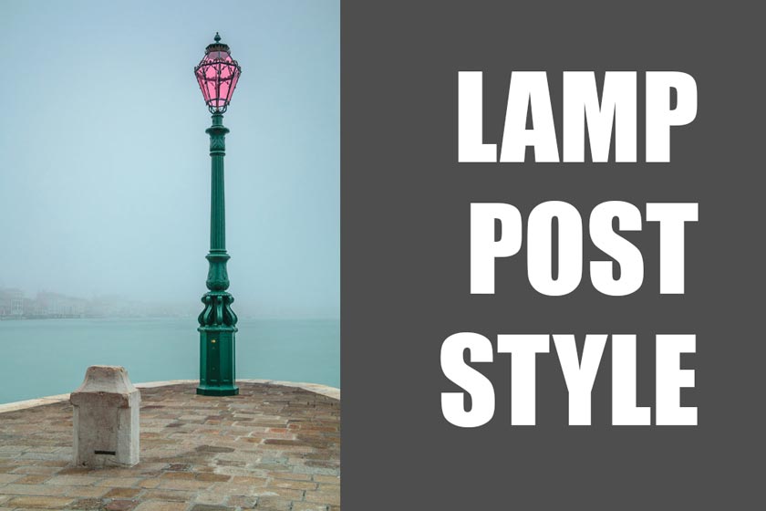 Popular lamp post style: Victorian, Vintage, and Contemporary lighting post